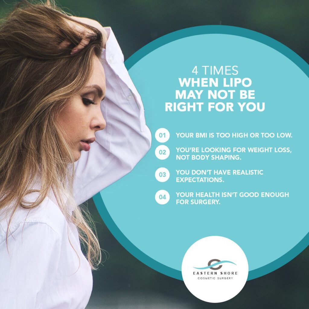 4 Times When Lipo May Not Be Right For You [Infographic]
